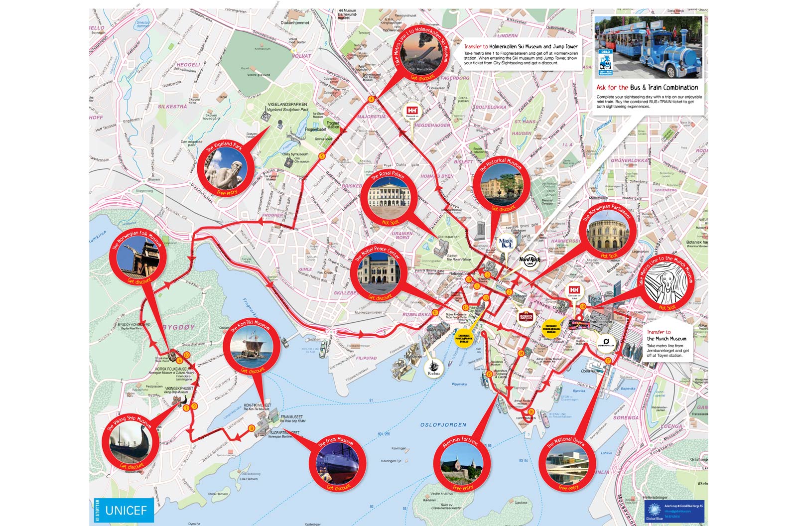 Hop-On/Hop-Off-Bustour Oslo | City Sightseeing©